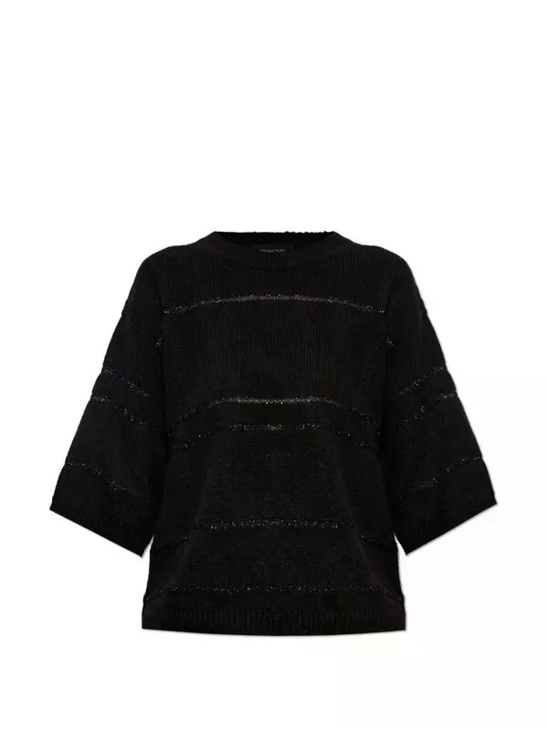 Fabiana Filippi Sequin-embellished Sweater - Black