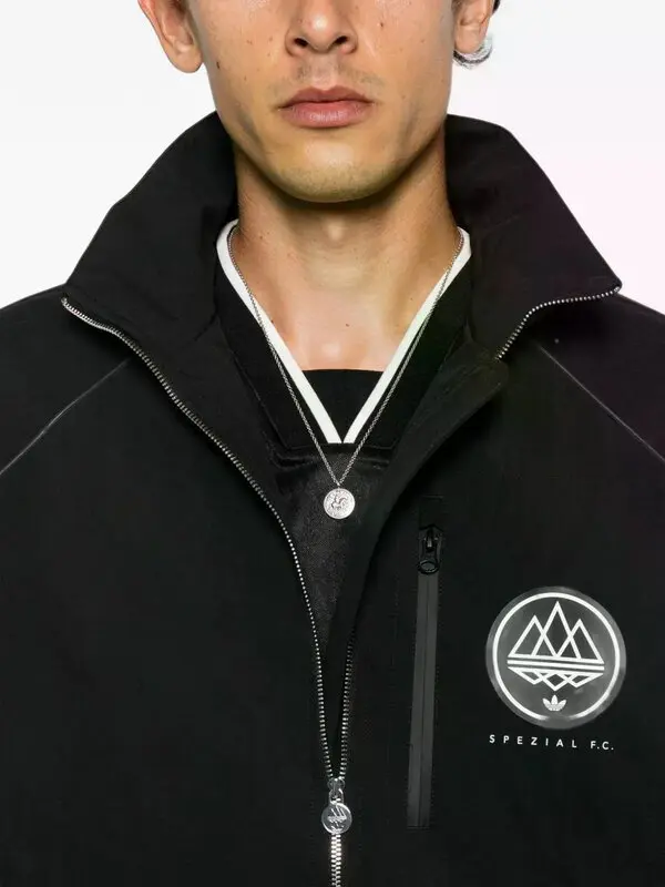 Adidas Spezial F.c. Logo-patch Jacket