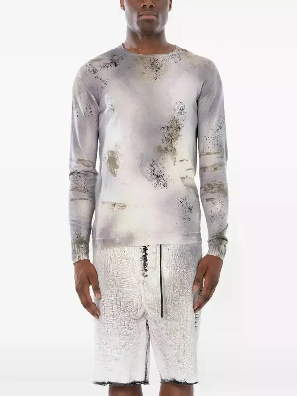 MD75 Long-sleeve Hand-treated Sweater