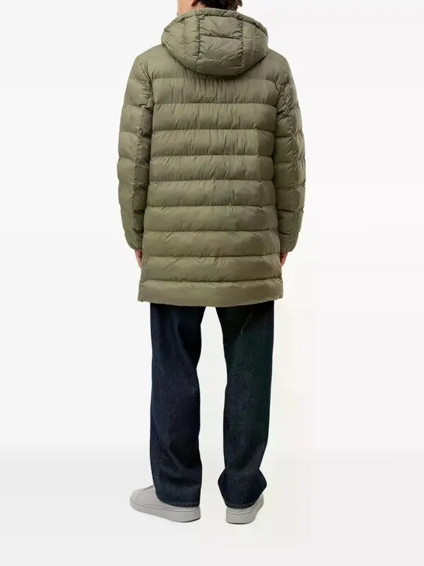 Hugo Quilted Hooded Padded Jacket