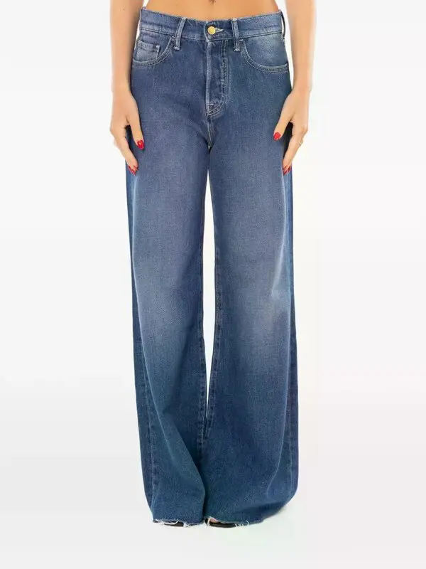 CYCLE Luna Flared Jeans - Blue