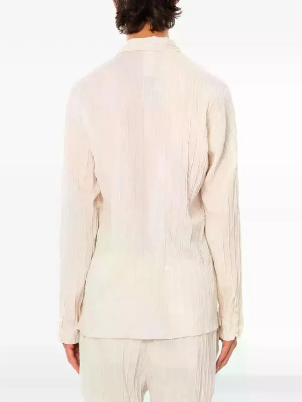 Transit Embossed Striped Shirt