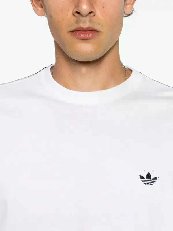 Adidas Embroidered-logo T-shirt
