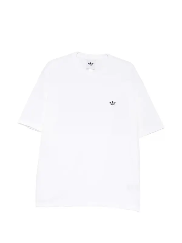 Adidas Embroidered-logo T-shirt - White