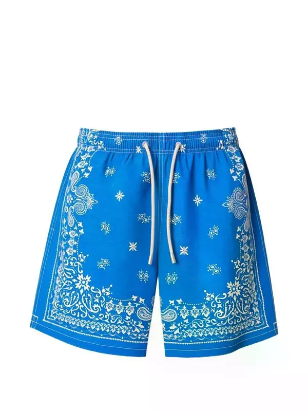 MC2 SAINT BARTH Gustavia Paisley-print Swim Shorts