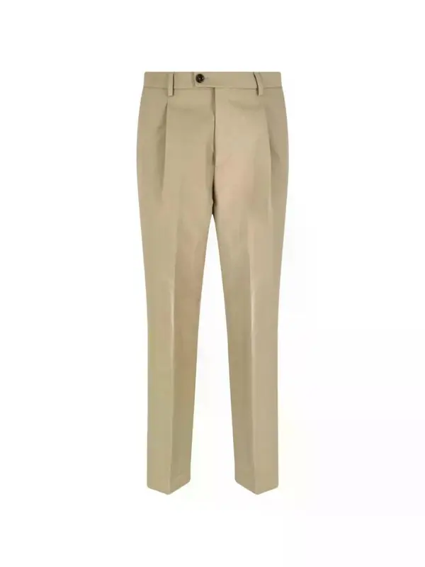 BE ABLE Pleated-detail Trousers - Neutrals