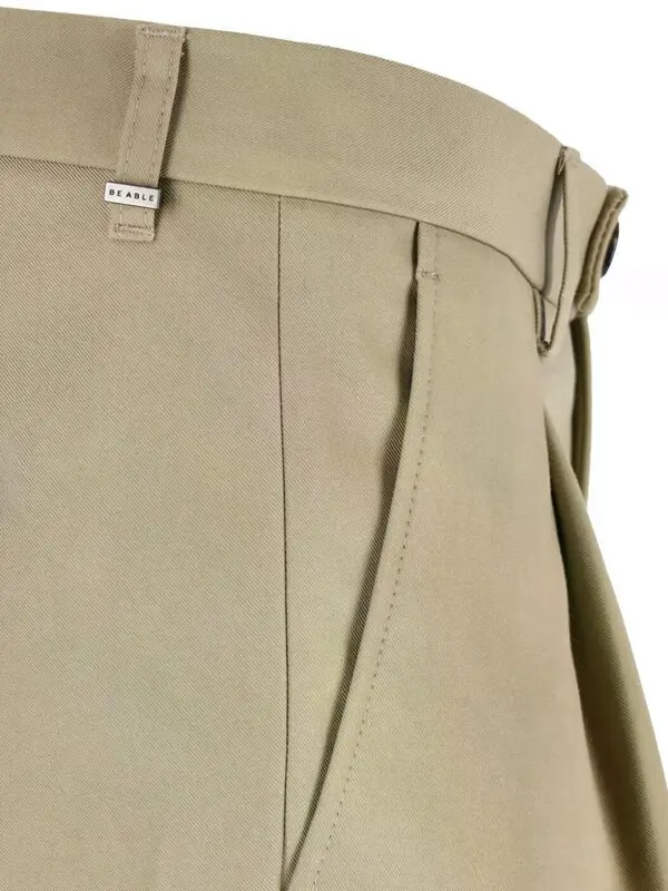 BE ABLE Pleated-detail Trousers