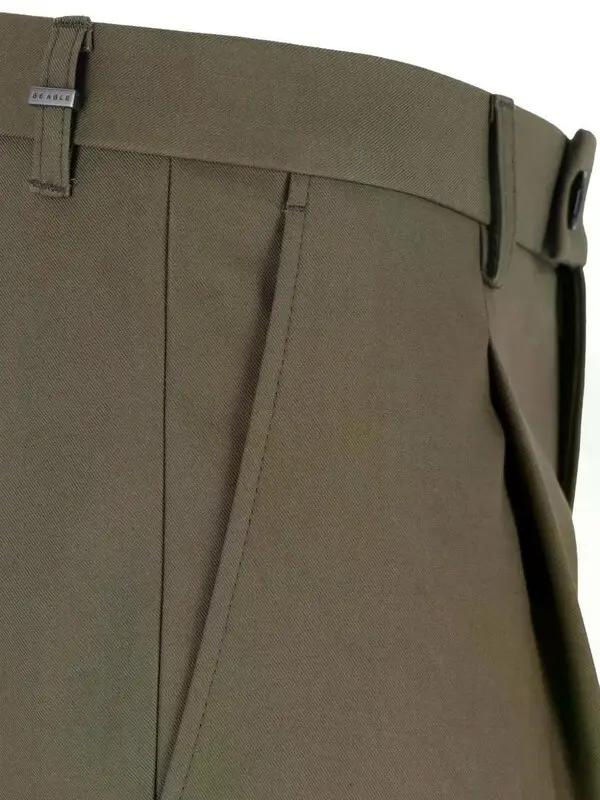 BE ABLE Pleated-front Tailored Trousers