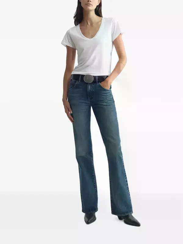 NILI LOTAN Roxane Bootcut Jeans - Blue