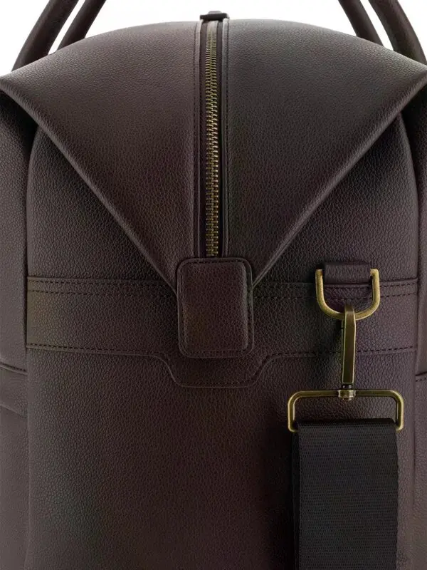 Boggi Milano Duffle Bag In Leather-effect Fabric