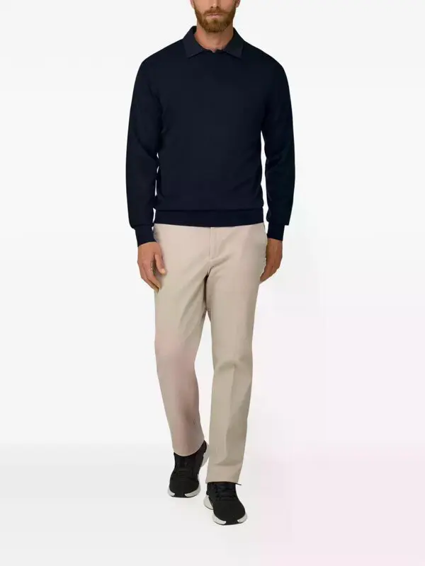 Boggi Milano Crew-neck In Extrafine Merino Wool