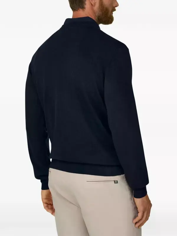 Boggi Milano Crew-neck In Extrafine Merino Wool