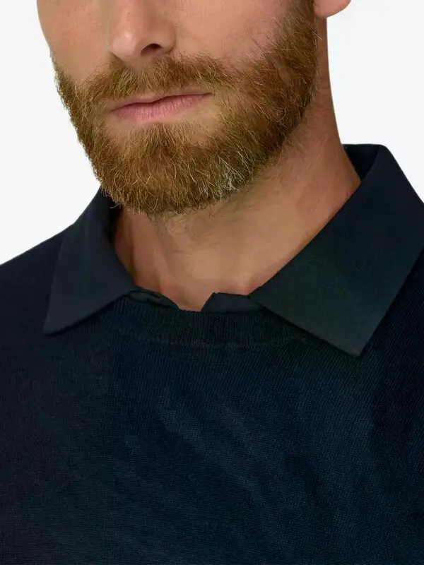Boggi Milano Crew-neck In Extrafine Merino Wool