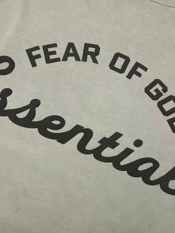 Fear Of God Training 90s Logo-print T-shirt - Grey