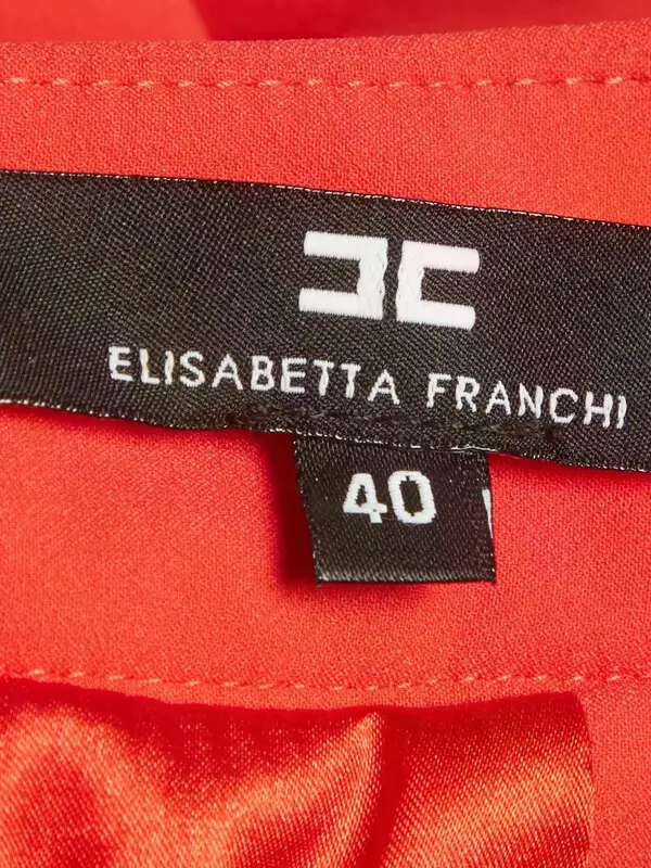 Elisabetta Franchi Chain-detail Mini Dress