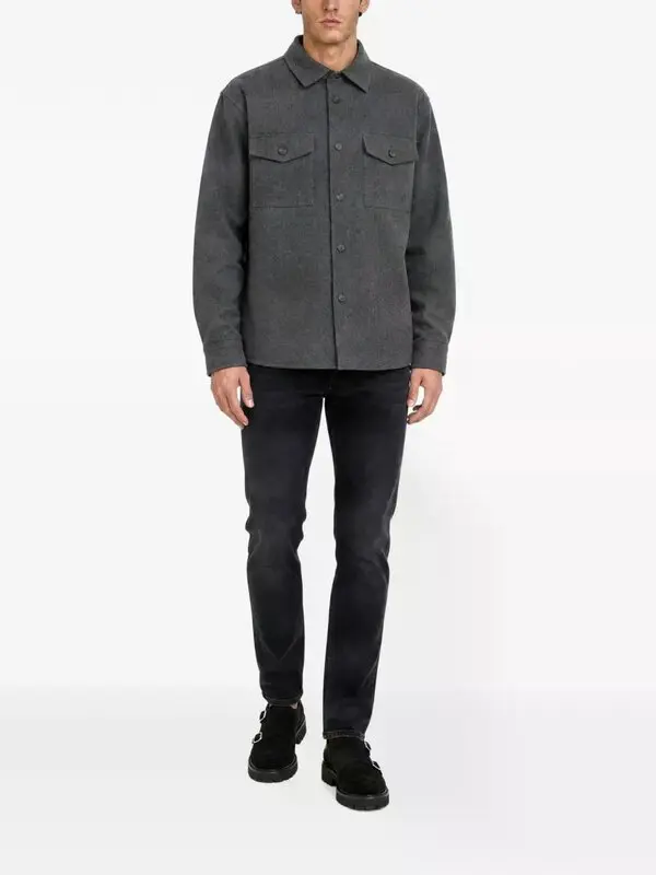 PAOLO PECORA Button-up Chest-pocket Shirt