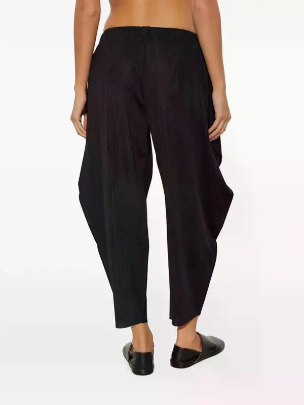 Issey Miyake Pleated Wide-leg Trousers
