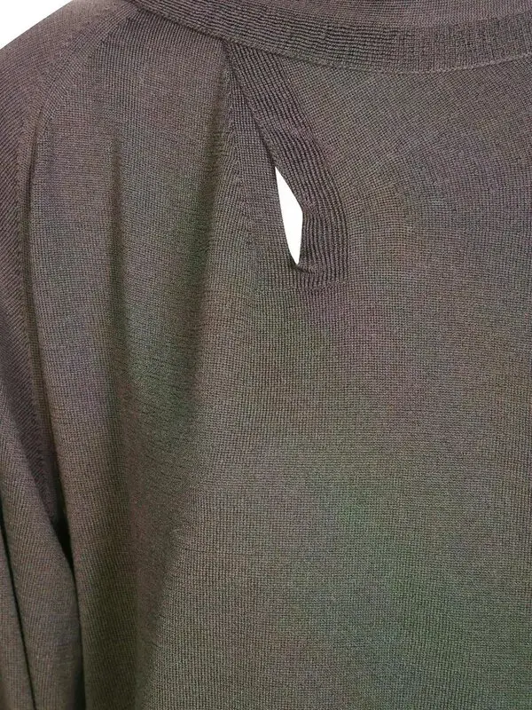 Incotex Scarf-detail Raglan-sleeve Sweater
