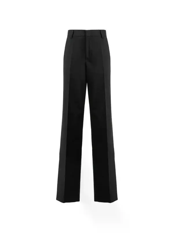 GAELLE PARIS Pressed-crease Tailored Trousers
