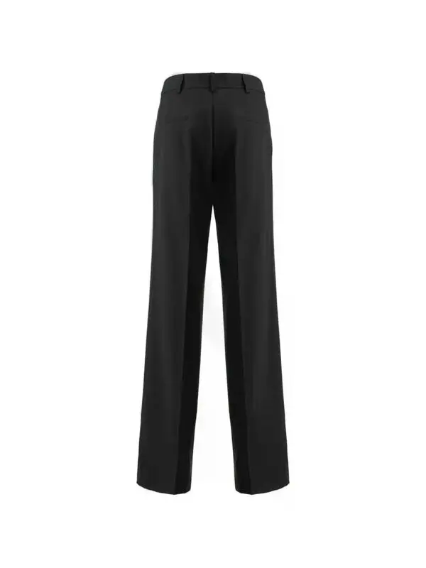 GAELLE PARIS Pressed-crease Tailored Trousers