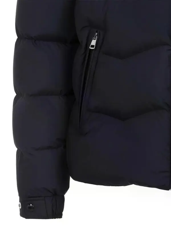 Moncler Ravelis Hooded Down Jacket - Blue