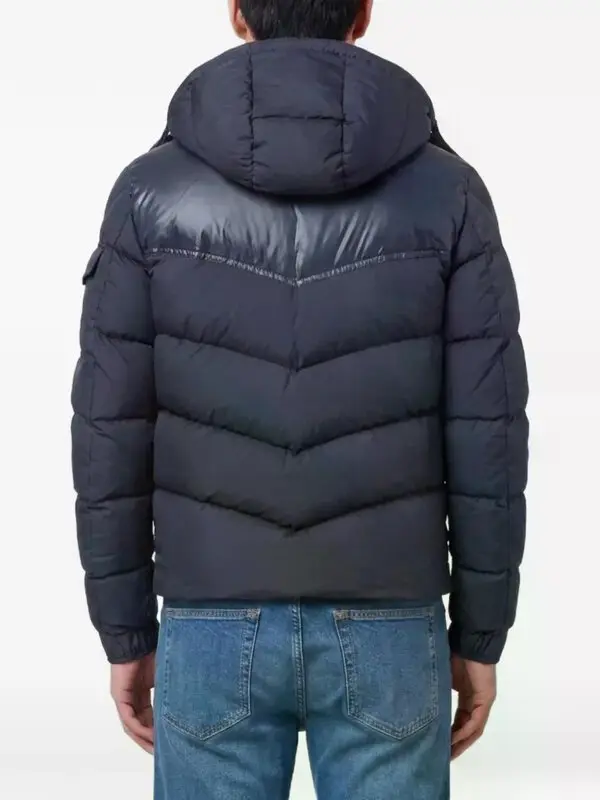 Moncler Ravelis Hooded Down Jacket - Blue