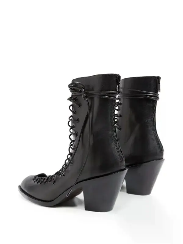 ANN DEMEULEMEESTER Noelia Lace-up Ankle Boots