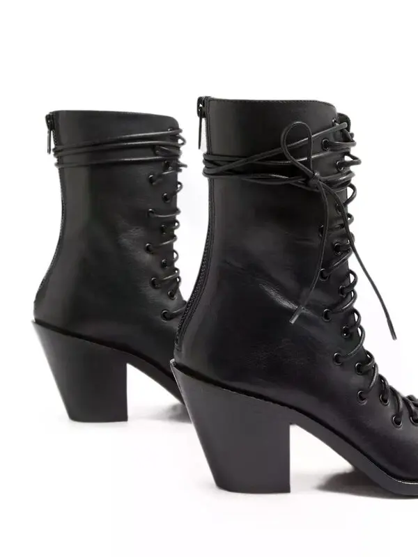 ANN DEMEULEMEESTER Noelia Lace-up Ankle Boots