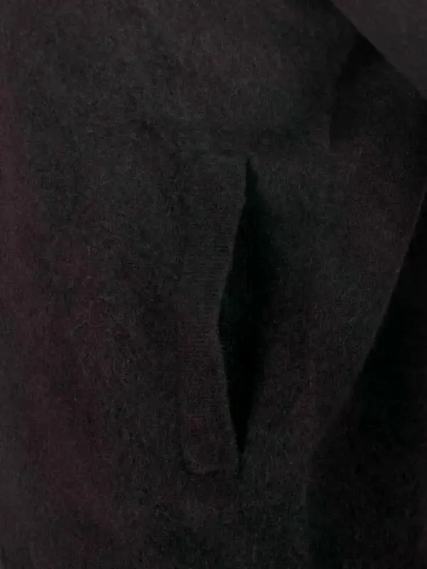 DRUMOHR Zip-up Lambswool Cardigan