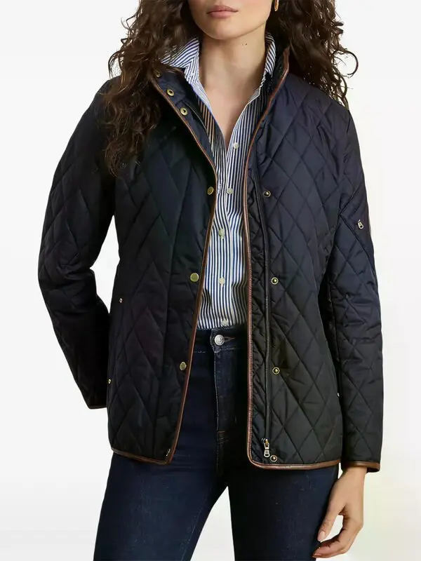 Ralph Lauren Quilted Button-up Jacket