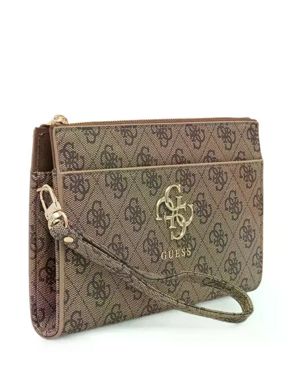 Guess Logo-monogram Phone Shoulder Bag