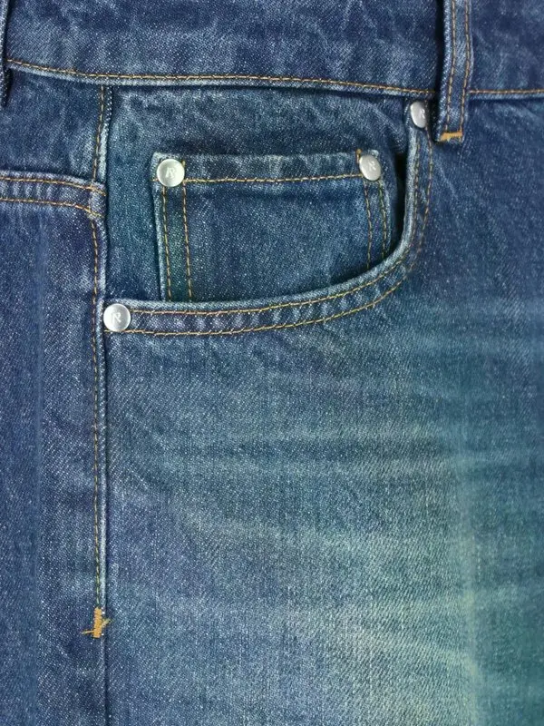 REPRESENT Heaton Distressed Whiskered Jeans