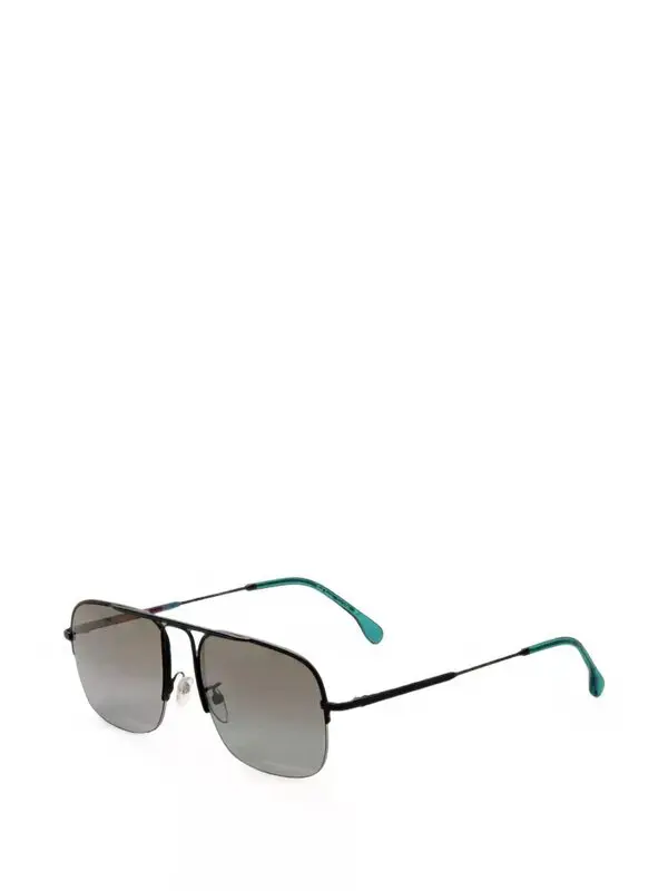 Paul Smith Matte-finish Navigator-frame Sunglasses - Black
