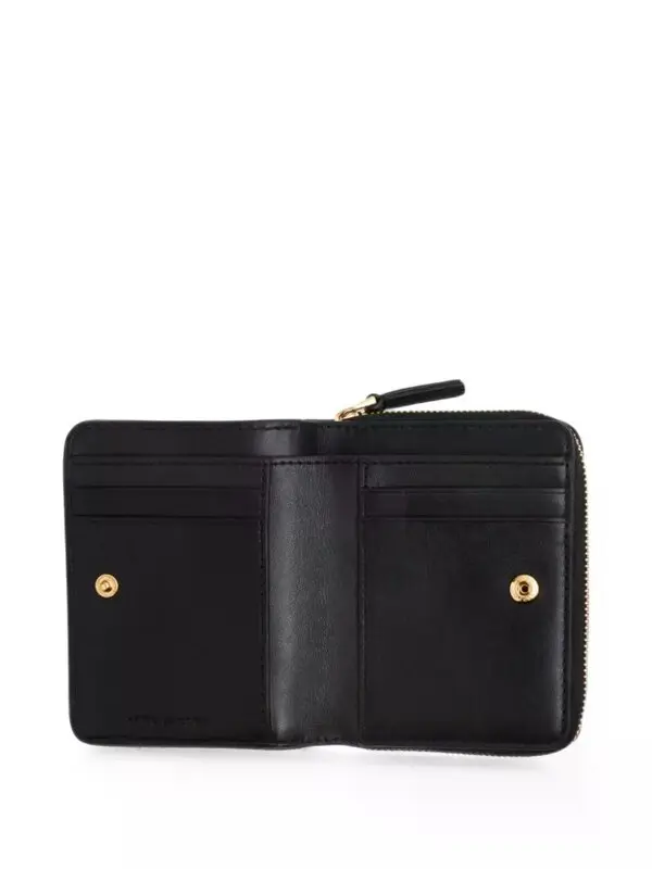 Marc Jacobs Mini Logo-embossed Wallet - Black