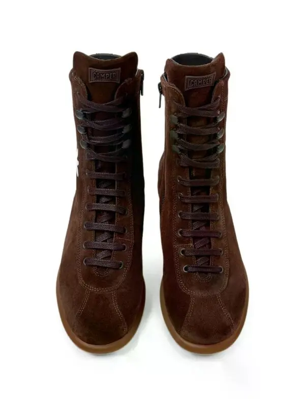 Camper Pelotas Ariel Floral-embroidered Boots