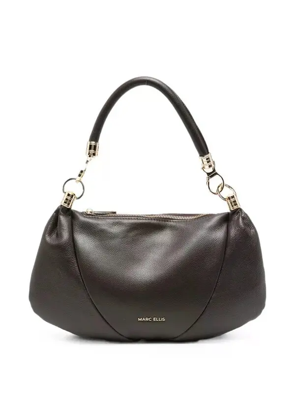 MARC ELLIS Devamdo Leather Shoulder Bag - Brown