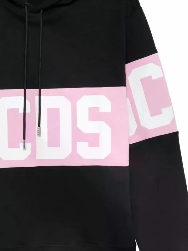 Gcds Logo-print Drawstring Hoodie