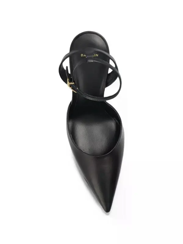 Balmain Pointed-toe Ankle-strap Pumps