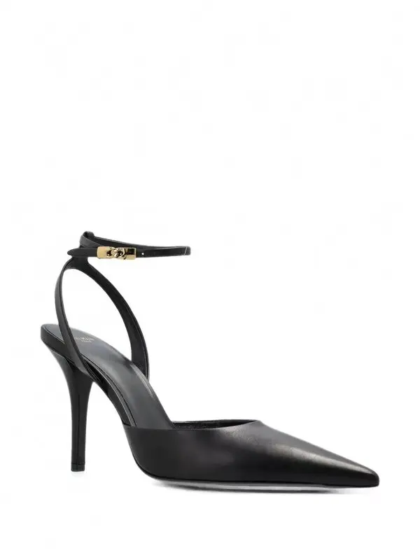 Balmain Pointed-toe Ankle-strap Pumps