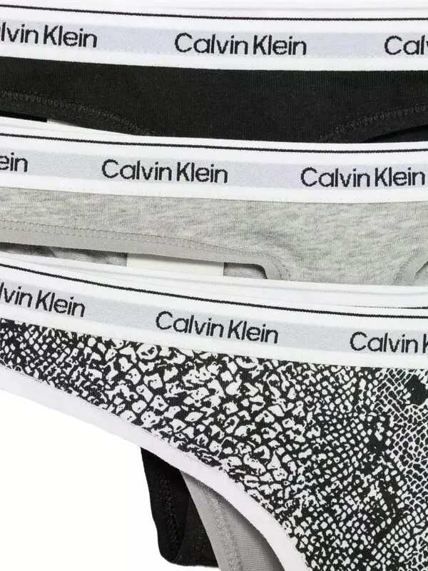 Calvin Klein Logo-waistband Briefs