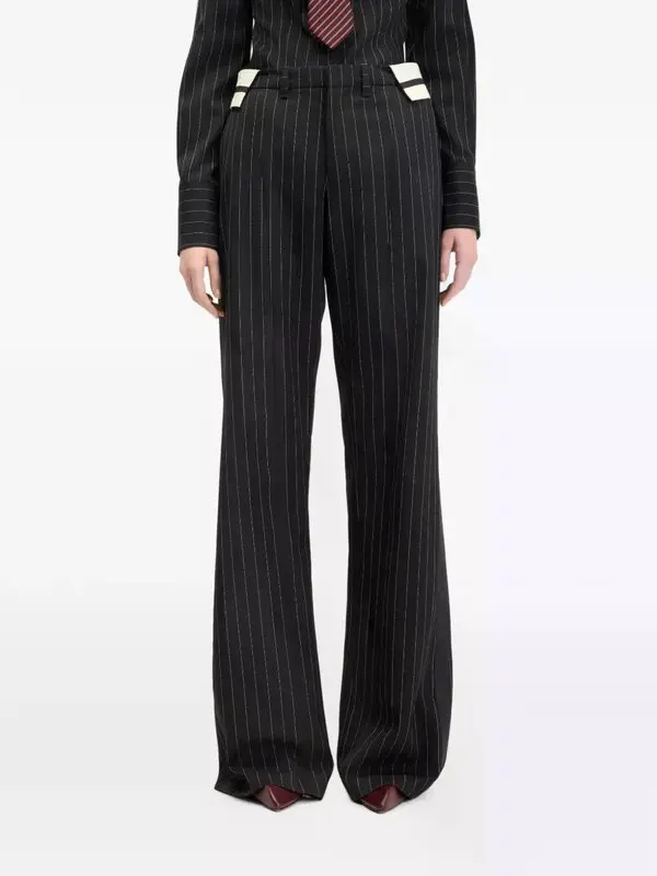 JEAN PAUL GAULTIER Exposed Wiastband Tailoring Trousers
