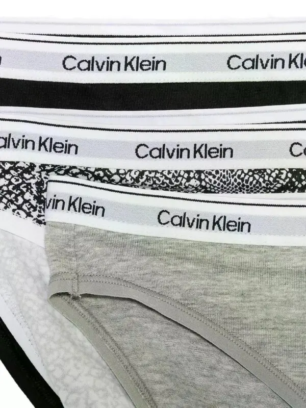 Calvin Klein Logo-waistband Thongs