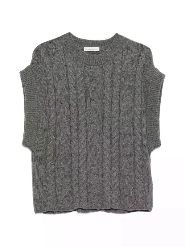 Liviana Conti Cable-knit Vest