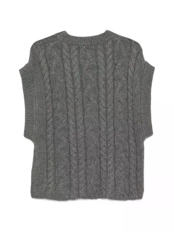 Liviana Conti Cable-knit Vest