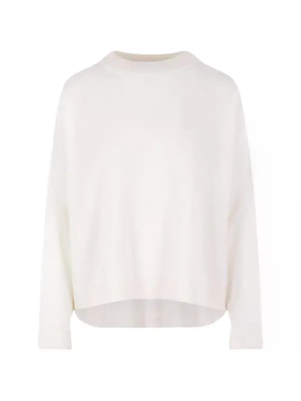 Dusan Oversized Cashmere Sweatshirt - White