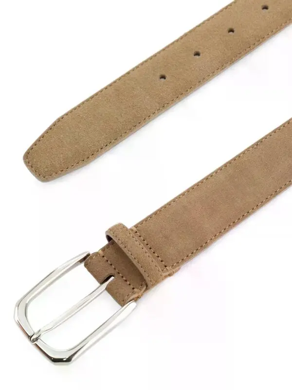 Boggi Milano Suede Leather Belt