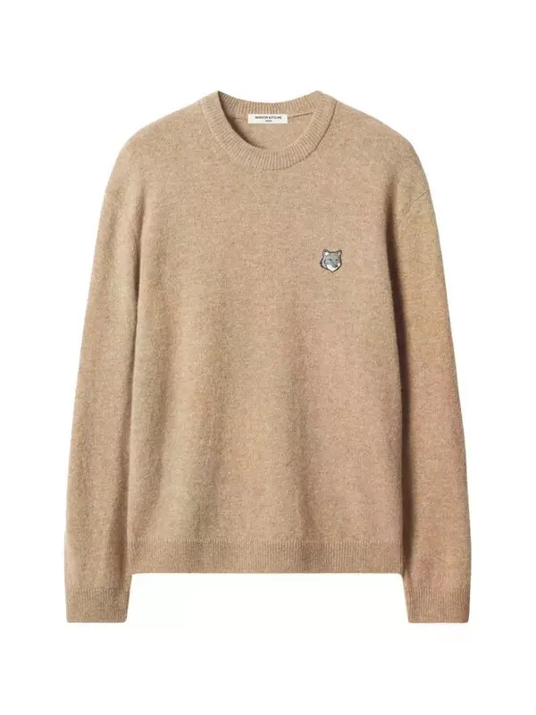 Maison Kitsuné Fox-patch Sweater