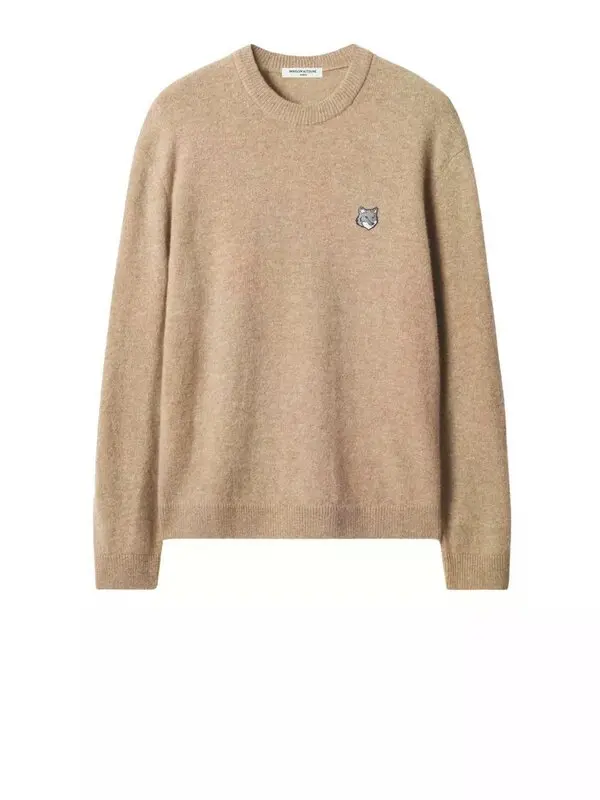 Maison Kitsuné Fox-patch Sweater