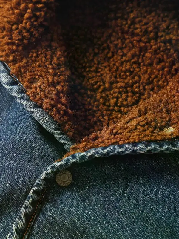 LEVI'S Sherpa-lined Denim Jacket