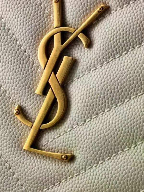 Saint Laurent Vinyle Round Camera Bag Matelasse Chevron Leather Crossbody Bag